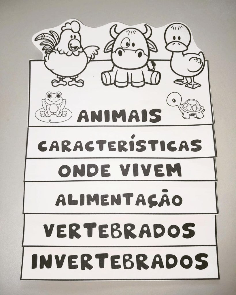 FLIPBOOK ANIMAIS – TRILHAS DO ENSINAR