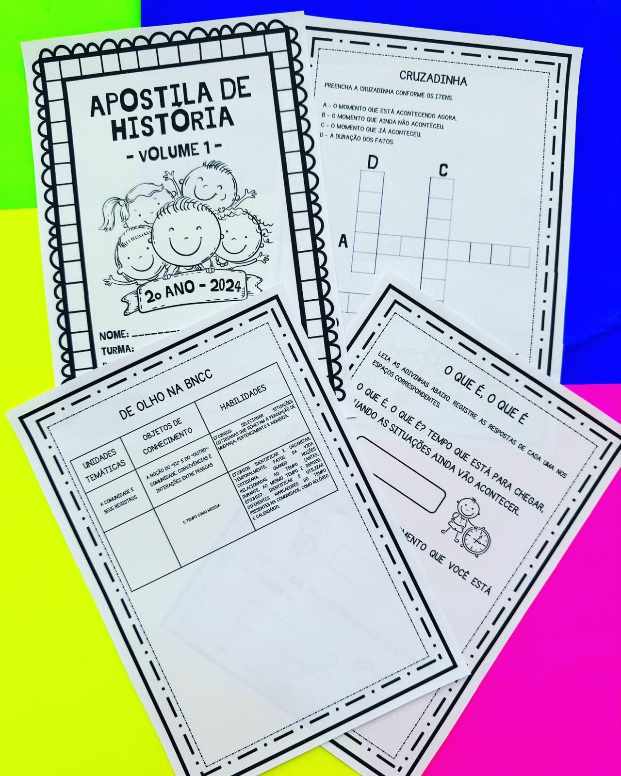 Apostila de História 2º ANO – Volume 1 (1° bimestre) – TRILHAS DO ENSINAR