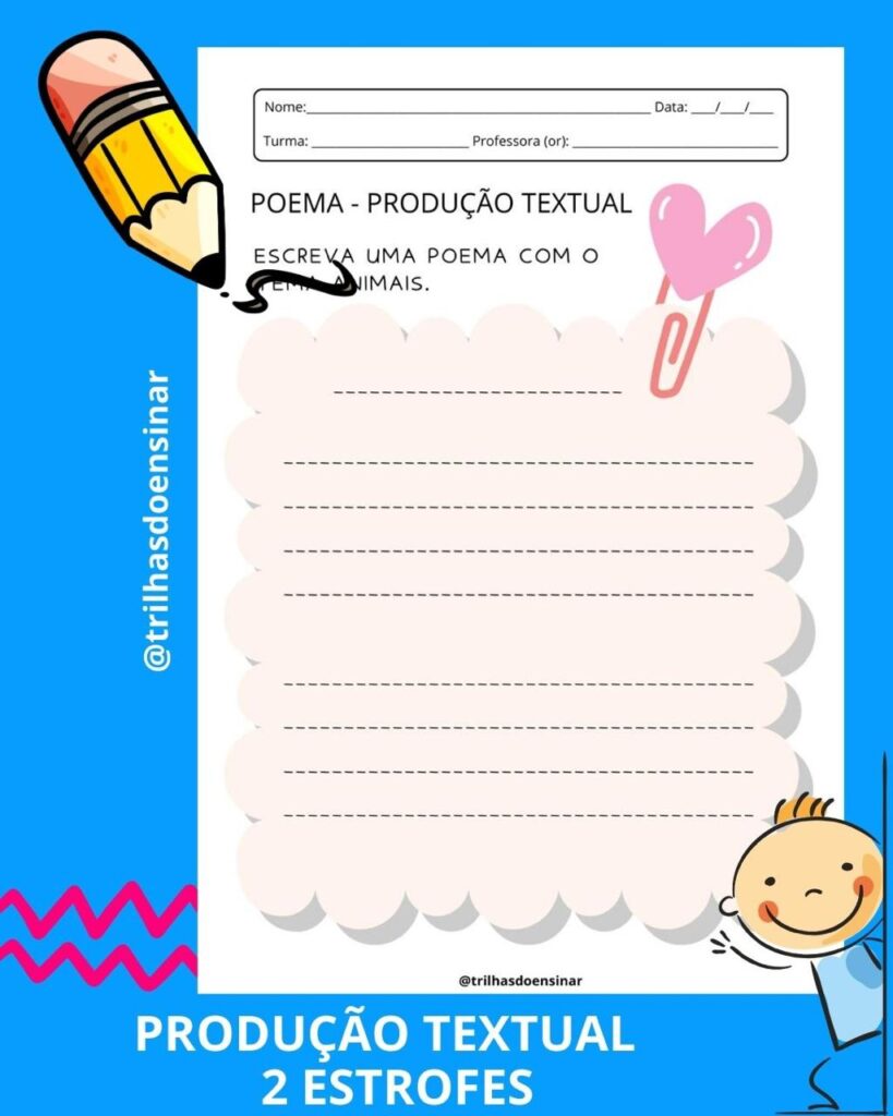 GÊNERO TEXTUAL: POEMA – TRILHAS DO ENSINAR